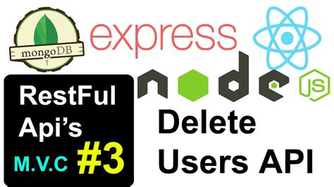 Create Delete Users Restful Api In Mern Backend Project Mernproject
