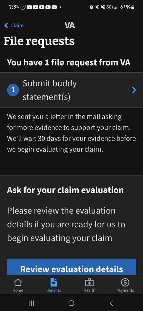 Buddy Statement Help R Veteransbenefits