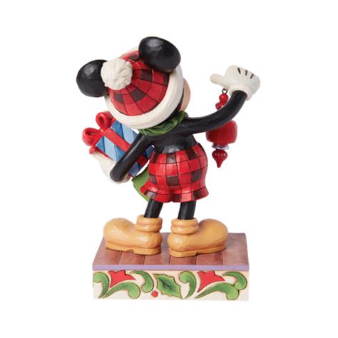 Jim Shore Disney Traditions Holiday Mickey Figurine