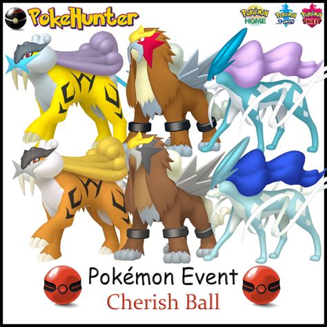 Pokemon Event Raikou Entei Suicune Shinyandnotshiny Shopee Thailand