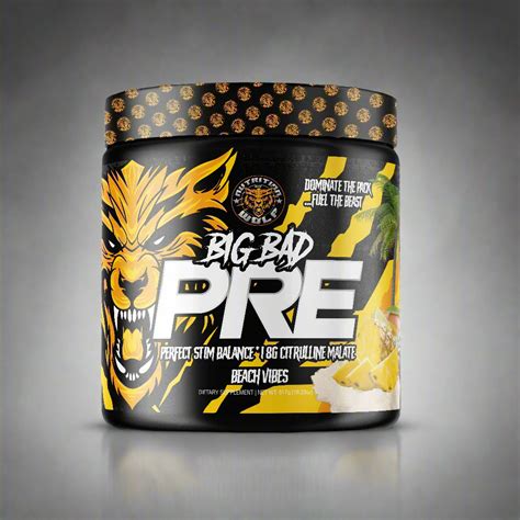 Nutrition Wolf Pre Workout High Stim
