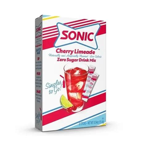 Sonic Cherry Limeade Drink Mix Candylicious Time