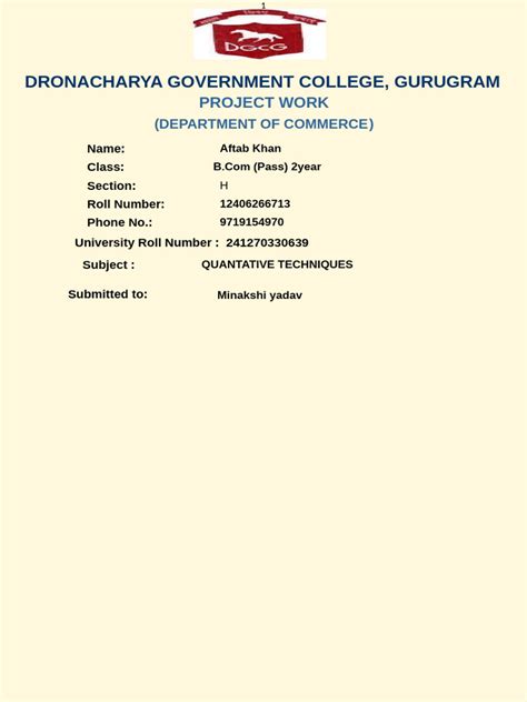 Quantative Techniques Pdf Mortgages Loans