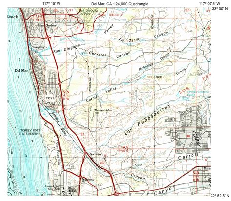 Del Mar California Map Del Mar Beach Surf Forecast And Surf Reports