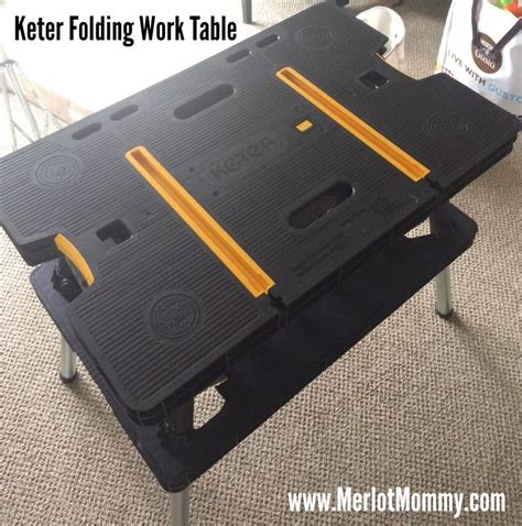 Keter Folding Work Table Review And Giveaway Whisky Sunshine