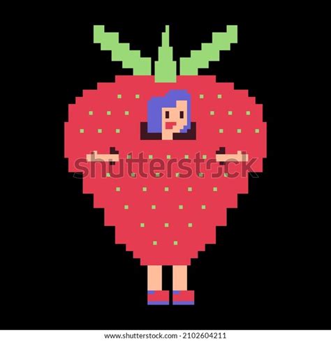 파티 의상과 다양한 직업 픽셀 아트 스톡 일러스트 2102604211 Shutterstock
