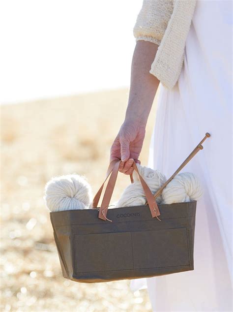 Leather Handle Kit Short Cocoknits Fair Isle Stickning Stickning