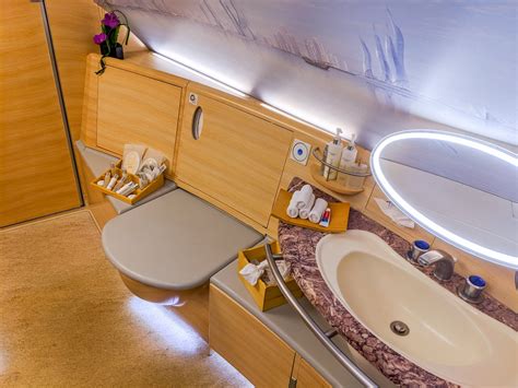 Emirates Airbus A380 First Class Shower