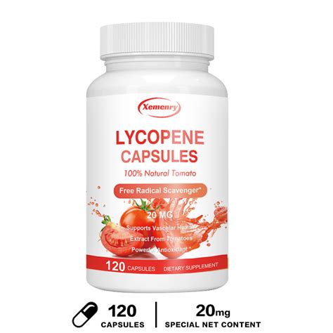 Lycopene Capsules Native Tomato Extract Pinapabuti Ang Mga Antas Ng