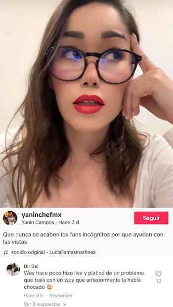 Última Publicación De Yanin Campos Ex Masterchef México Genera
