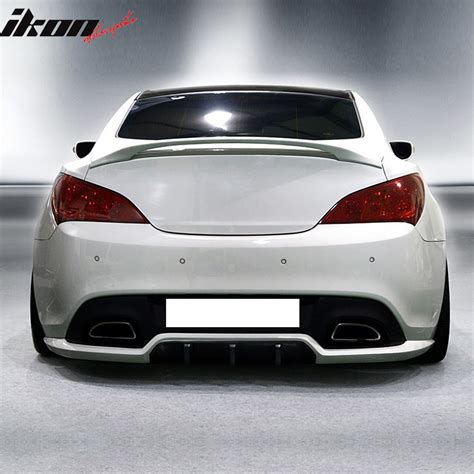 2010 2016 Hyundai Genesis Coupe Rear Bumper Diffuser Blr Hygn102wk