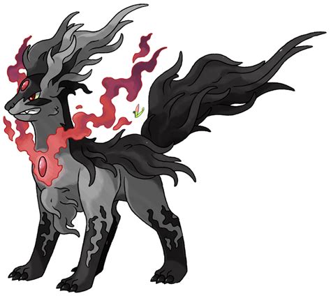 Mightyena Pokemon Fierce Night Vision Dark Type Loyalty Png