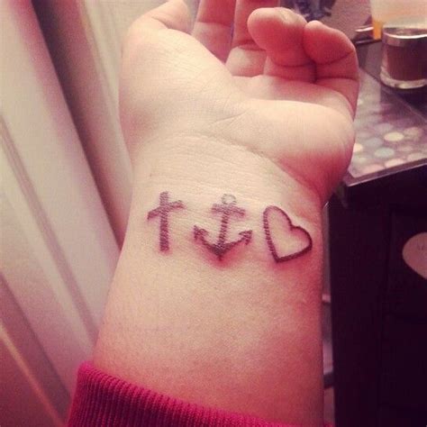Pin By Melissa Addleman On Tattoos Faith Hope Love Tattoo Tattoos