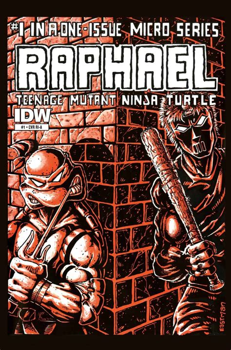 Breaking News Tmnt Raphael Micro Series 1 Idw Cover Error Tmnt A Collection