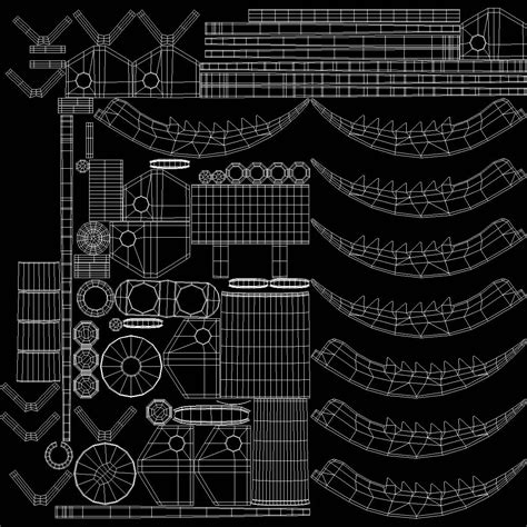 Folding Climbing Grappling Hook 3d Model 24 3ds Blend C4d Fbx Max Ma Lxo Obj Free3d