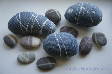 Джинсовые "морские камушки" - Дом на Радуге - здесь живёт художник