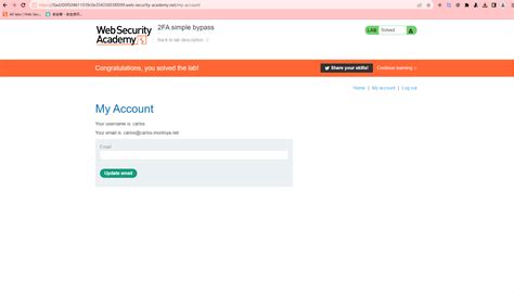 Burpsuit 靶场authenticationburp靶场oauth Authentication Csdn博客