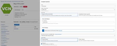 Oci Public And Private Subnets In Association With Internet And Nat Gateways Part 1