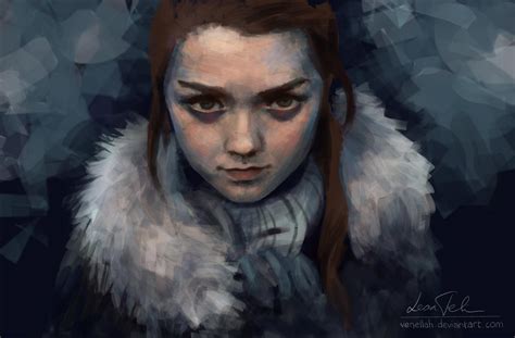 Arya Stark Of Winterfell By Venellah On Deviantart