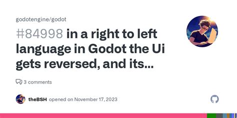 In A Right To Left Language In Godot The Ui Gets Reversed And Its Hard