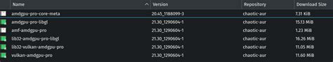 How To Use The Amdgpu Pro Drivers Unsupported Software Aur Other Garuda Linux Forum
