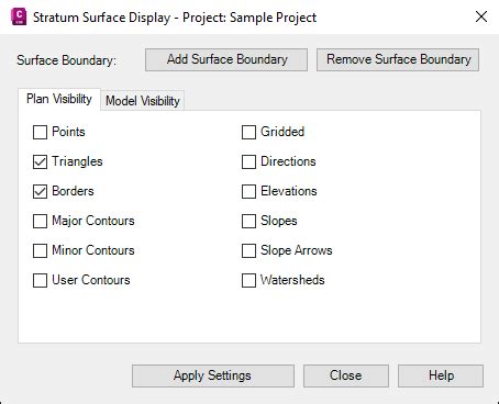 Geotechnical Modeler Dialog Box Reference