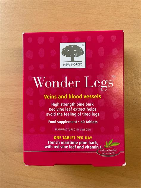 New Nordic Wonder Legs 60 Tablets Maximumsupplements