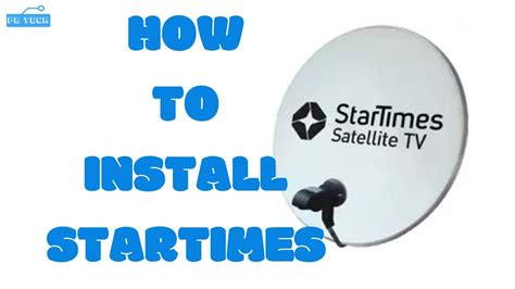 How To Install Startimes On Satellite Dish Youtube