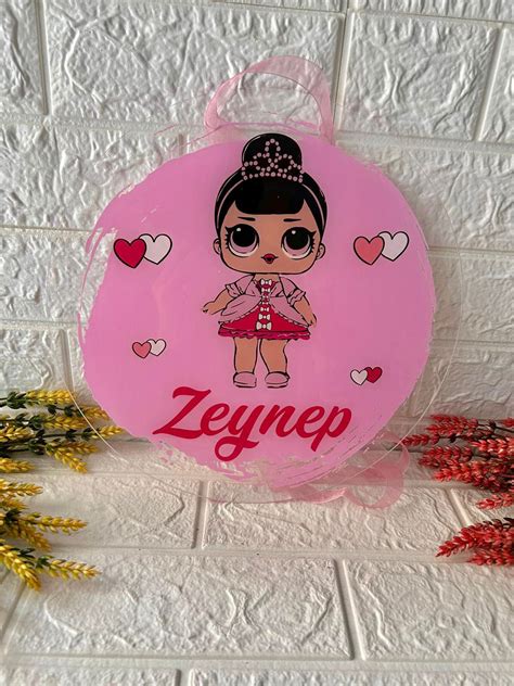 Pleksİ Kapi SÜsÜ 30 Cm Lol Bebek Serche Shop Kişiye Özel Tasarım