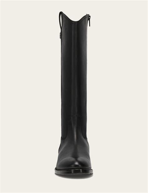 Womens Black Melissa Button Tall Inside Zip Boot The Frye Company