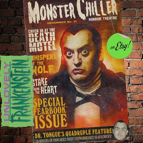 Count Floyds Monster Chiller Horror Theatre 11x17 Art Print Etsy