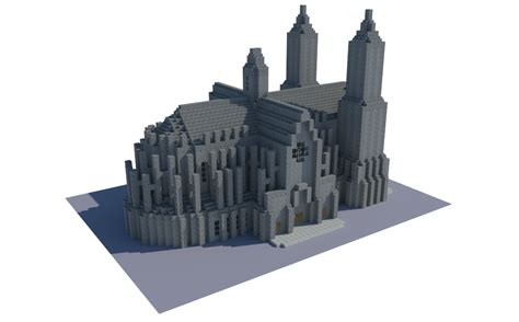 Minecraft Cathedral V10 By Andrei030 On Deviantart
