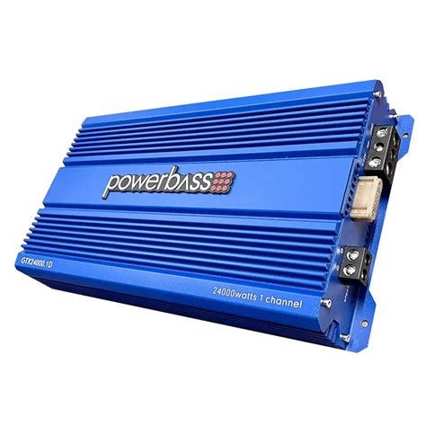 Powerbass Gtx240001d Monoblock Amplifier 24000w Max Motorsport