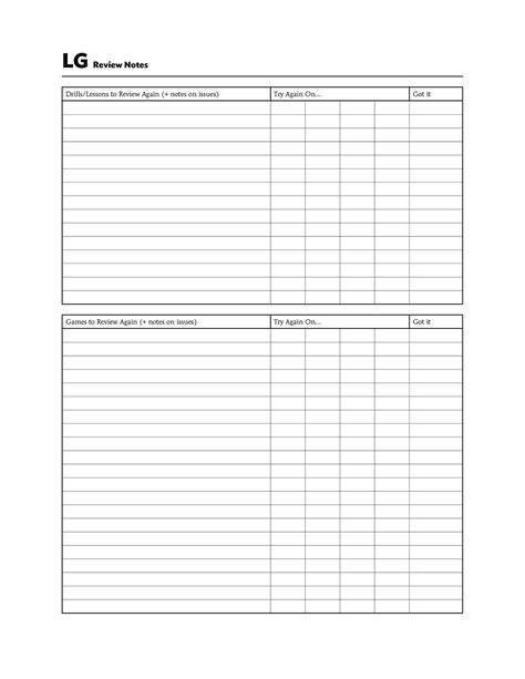 Lsat Notebook Pages The Lsat Trainer