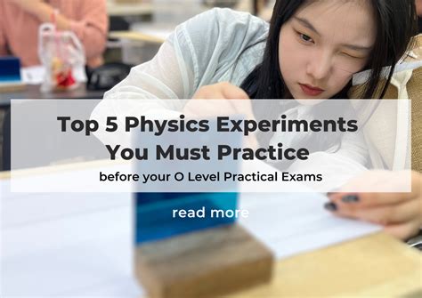 5 Experiments You Must Practice Before O Level Physics Practical