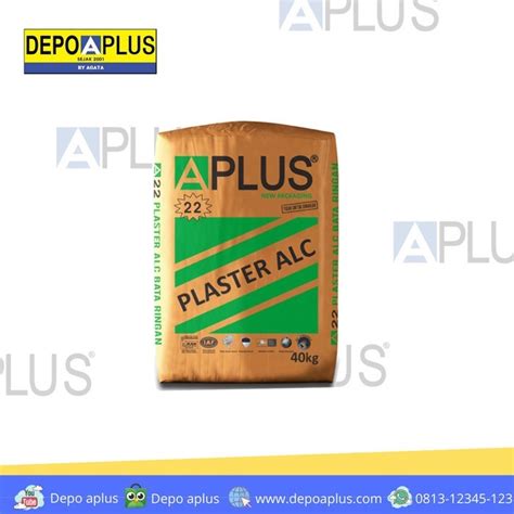 Jual Aplus Plaster Bata Ringan 22 40 Kg Kota Serang Depo Aplus
