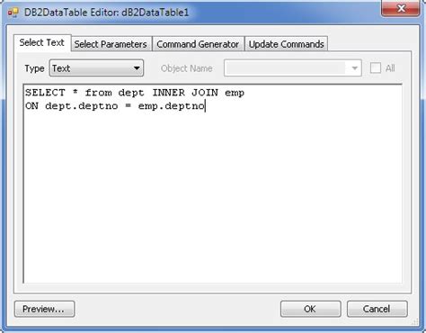 Working With Command Editor