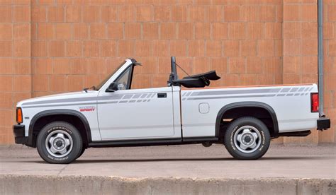 Dodge Dakota Convertible The Weirdly Fascinating Drop Top Pickup Truck