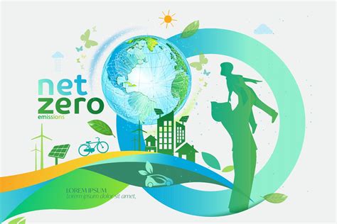 Net Zero And Carbon Neutral Concept 39656541 Vector Art At Vecteezy
