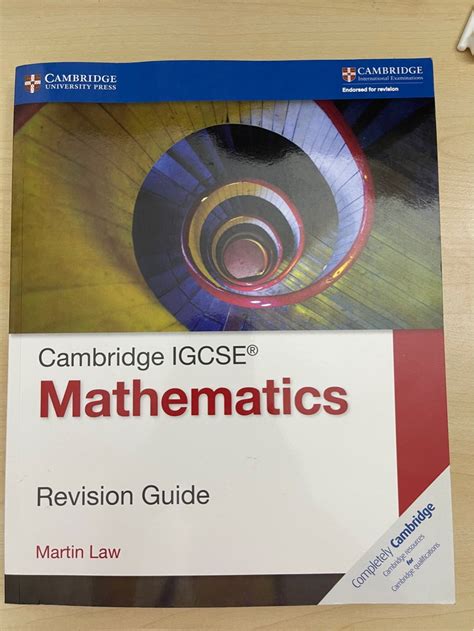Cambridge Igcse Mathematics Revision Guide Hobbies And Toys Books And Magazines Textbooks On