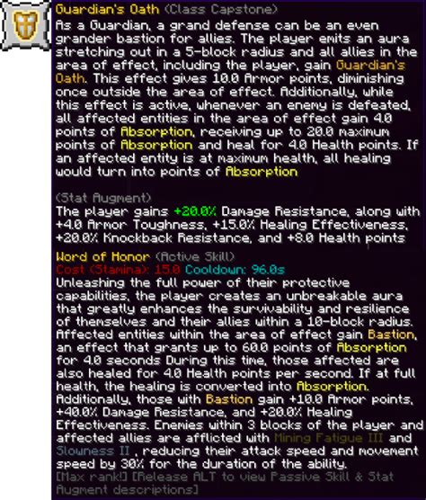 Turtleboi S Rpg Classes Minecraft Mods Curseforge