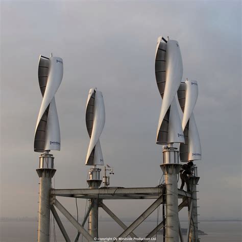 Vertical Axis Small Wind Turbine Ws 4 Range Windside Helical