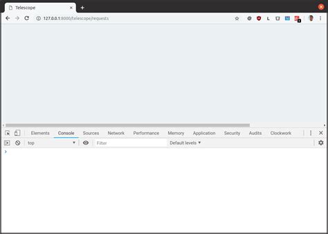 Empty Page When Accessing Telescope · Issue 528 · Laraveltelescope