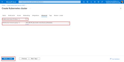 creating an azure kubernetes service aks cluster step by step