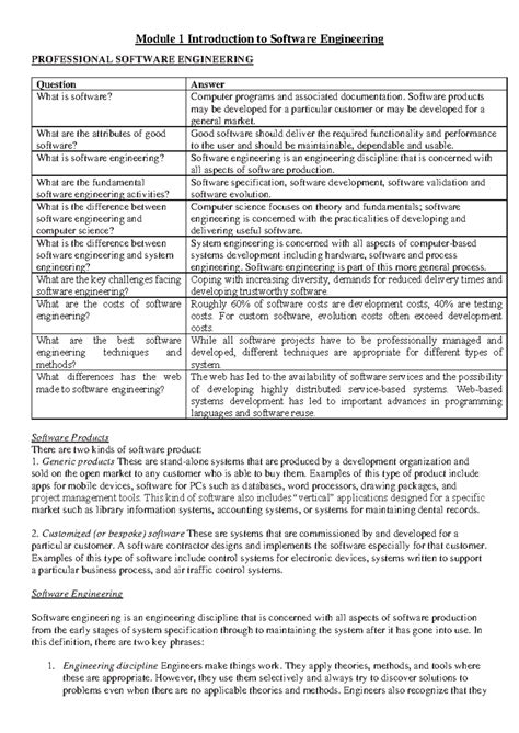 module 1 introduction to software engineering module 1 introduction