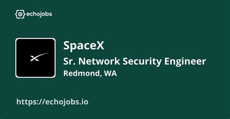 spacex is hiring sr network security engineer starlink usd 160k