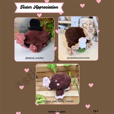 Seb The Star Nosed Mole Crochet Pattern Etsy