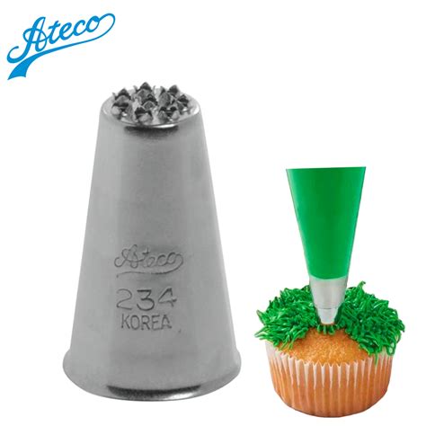 Ateco 234 Stainless Steel Icing Tube Grass Piping Tip World Class