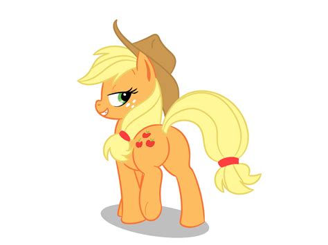 Applejack From Behind P By Neriani On Deviantart