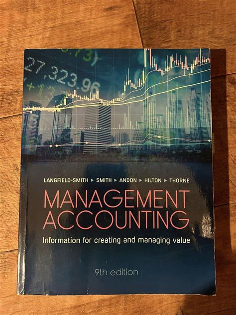 Management Accounting 9th Edition Easy Textbooks
